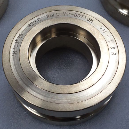 Roll forming - how to make a metal tube