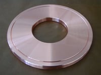 What materials are used for seam welding wheels?