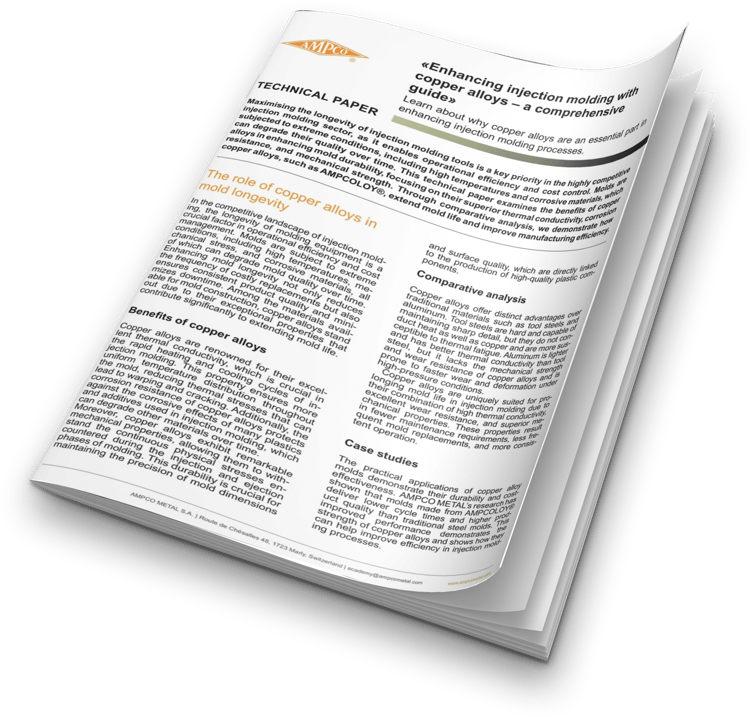 Beyond cooling – properties of copper alloys that enhance injection molding